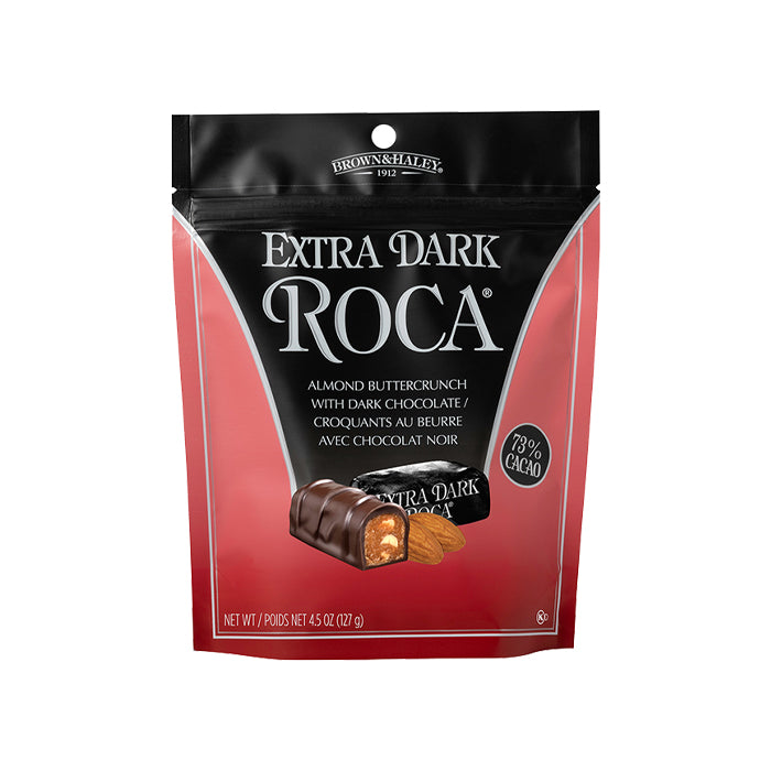 Buy Extra Dark Roca Almond Buttercrunch Pouch 127g | Free Delivery ...